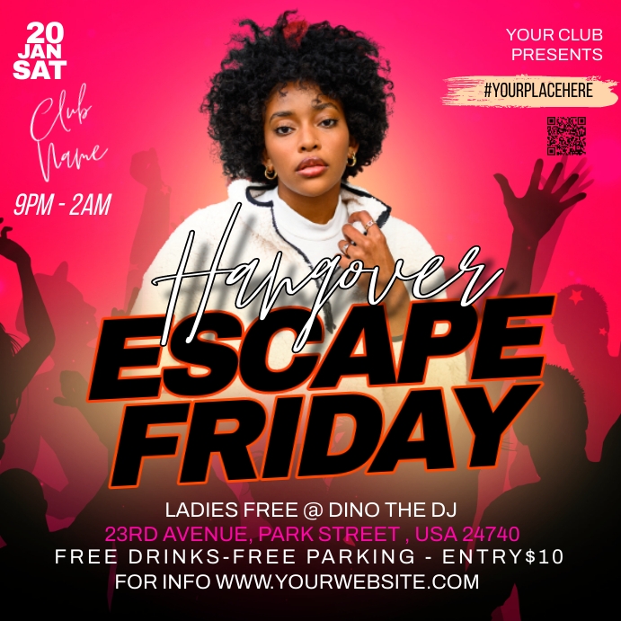 party night instagram post template | PosterMyWall