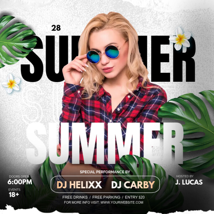 party night instagram post template | PosterMyWall