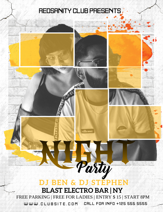 Party Night Poster Template | PosterMyWall