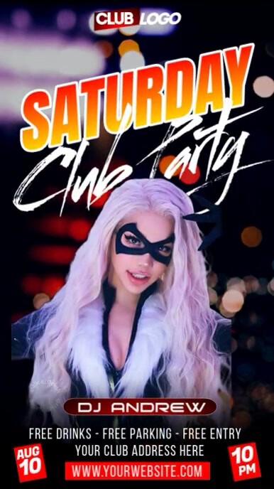 party night poster Template | PosterMyWall