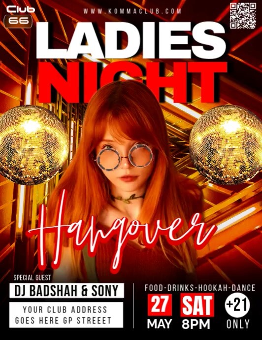 party night poster Template | PosterMyWall