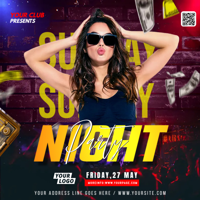 Party Night Template | PosterMyWall