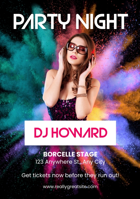 party night template | PosterMyWall