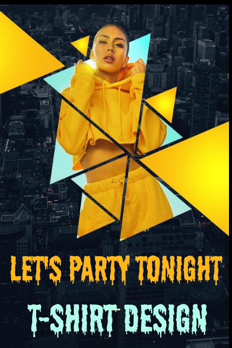 Party Night Tshirt Design Template | PosterMyWall