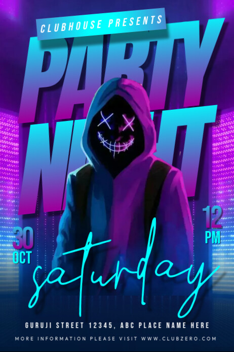 party night.a Template | PosterMyWall