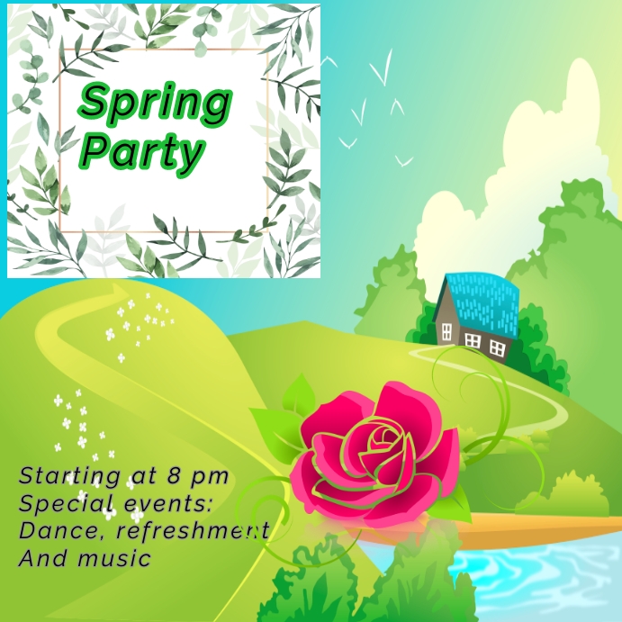 Party post Template | PosterMyWall