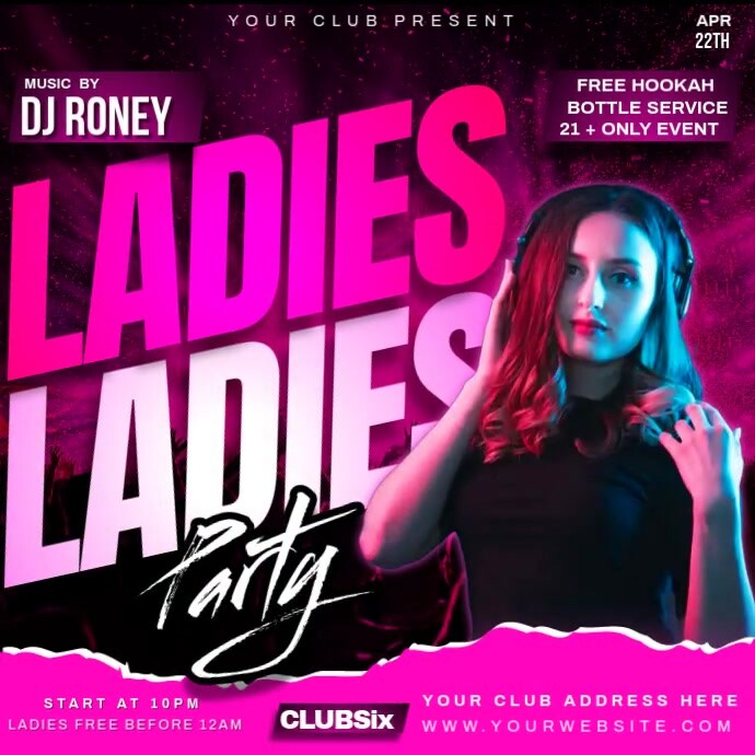 party poster Template | PosterMyWall