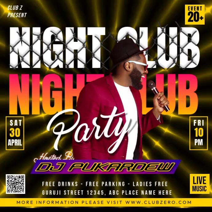 party poster Template | PosterMyWall