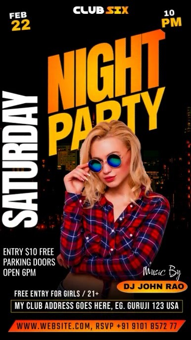 party poster Template | PosterMyWall