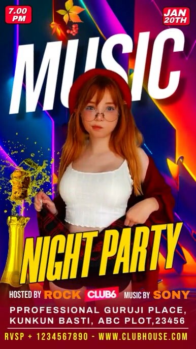 party poster Template | PosterMyWall