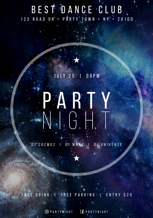 PARTY POSTER | PosterMyWall