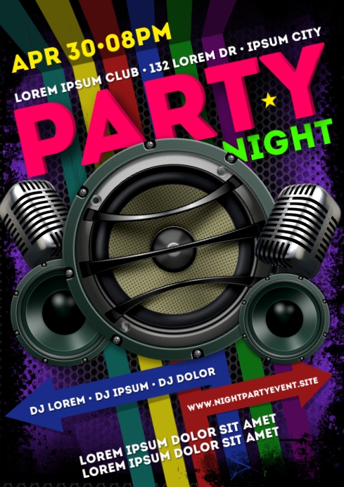 Plantilla de PARTY POSTER | PosterMyWall