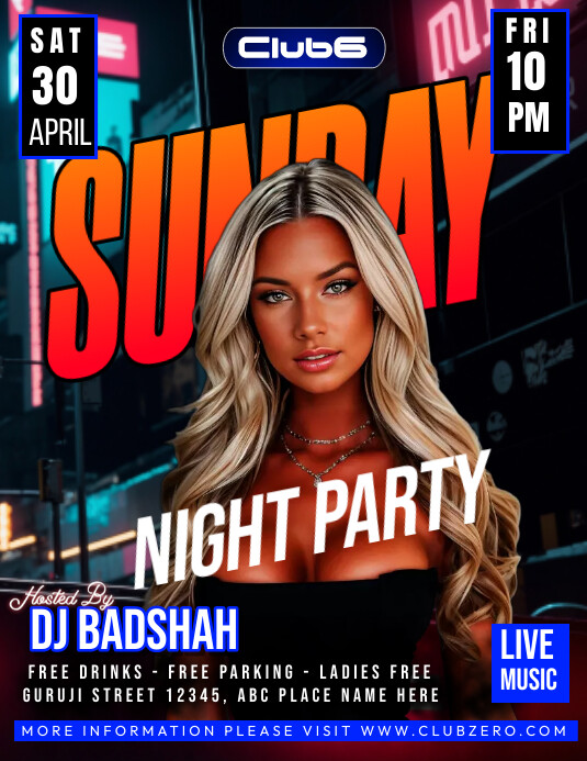party poster Template | PosterMyWall