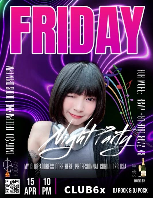 party poster Template | PosterMyWall