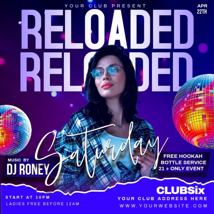 party poster Template | PosterMyWall