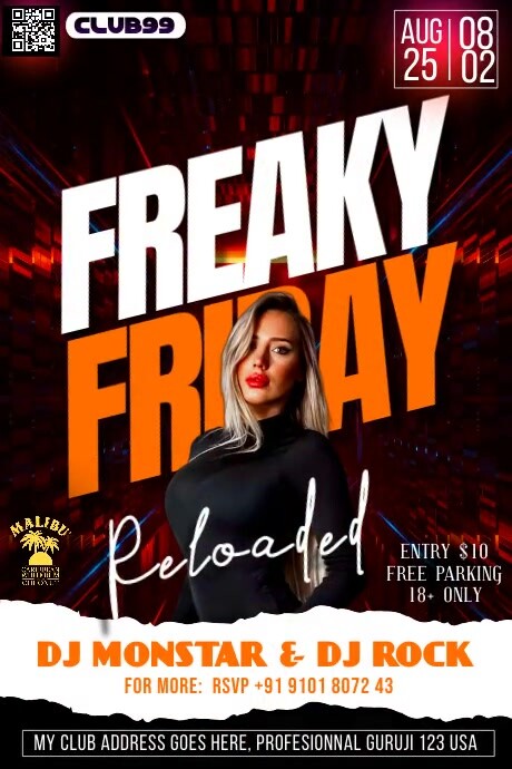 party poster Template | PosterMyWall