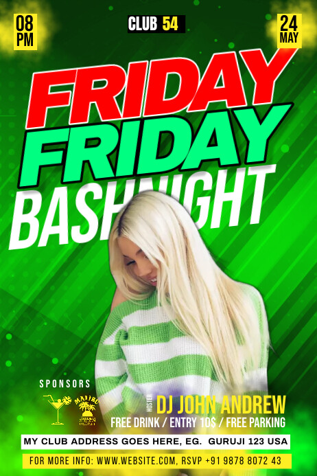 party poster Template | PosterMyWall