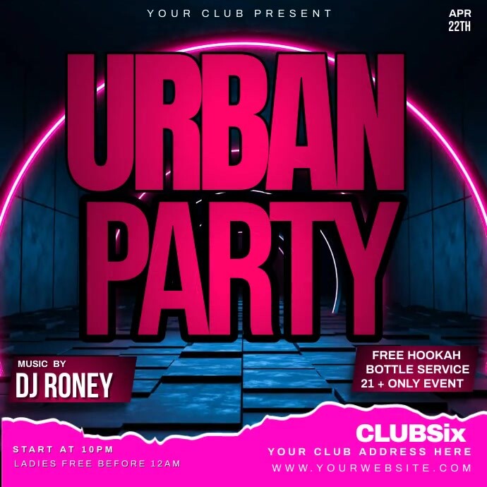 party poster Template | PosterMyWall