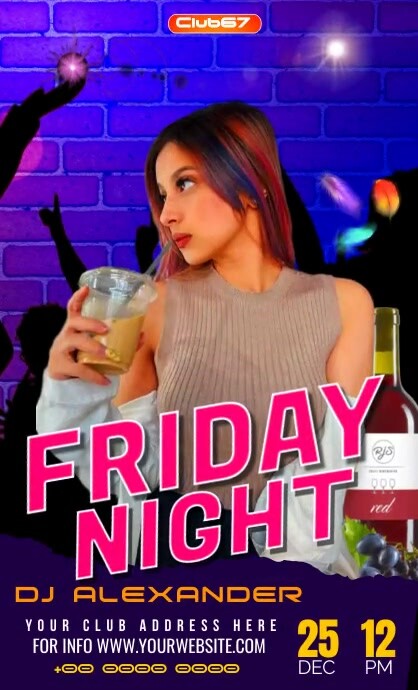 Plantilla de party poster | PosterMyWall