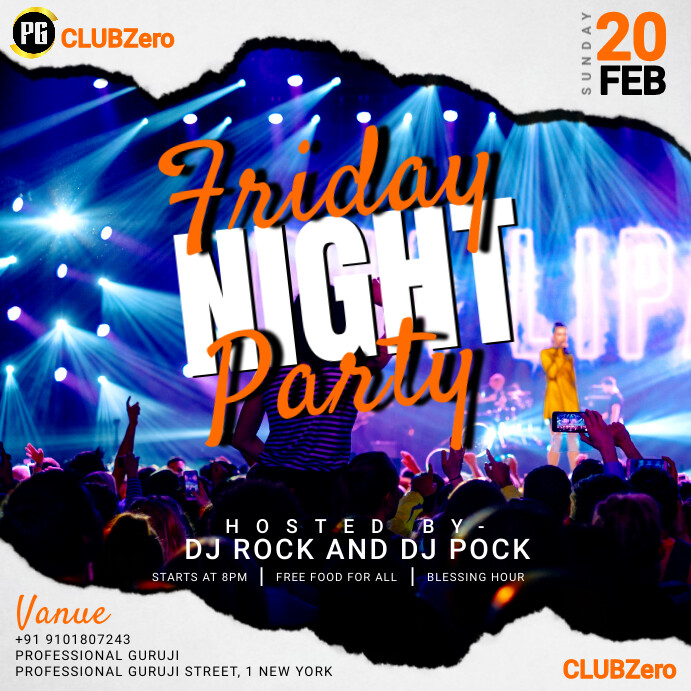 party poster Template | PosterMyWall