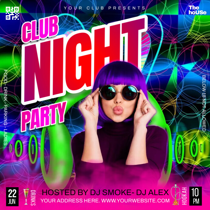 party poster Template | PosterMyWall