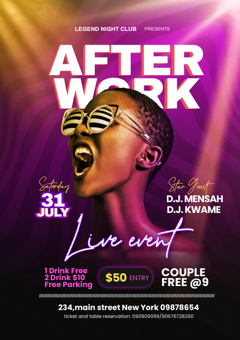 Party Poster Template | PosterMyWall