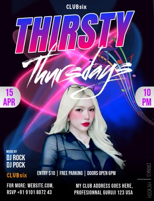 Copy of party poster | PosterMyWall
