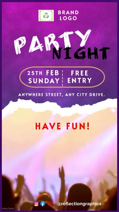 Party poster design Template | PosterMyWall