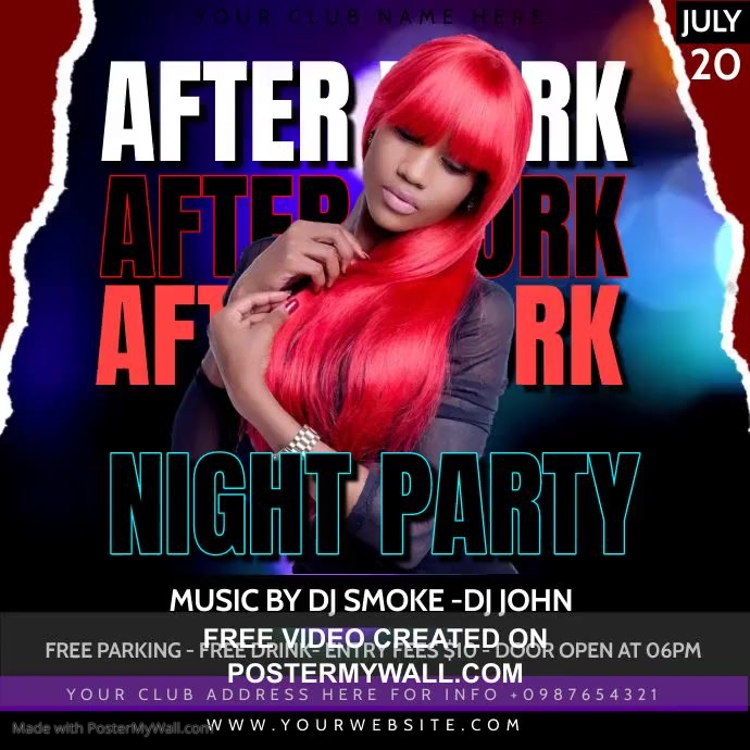 Party poster Template | PosterMyWall