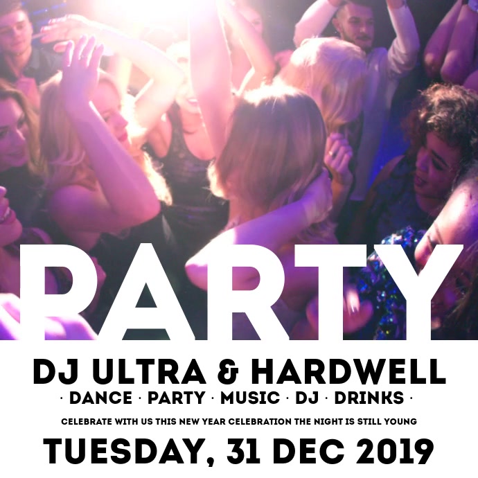 PARTY POSTER Template | PosterMyWall