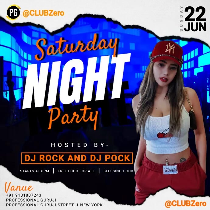 party poster Template | PosterMyWall