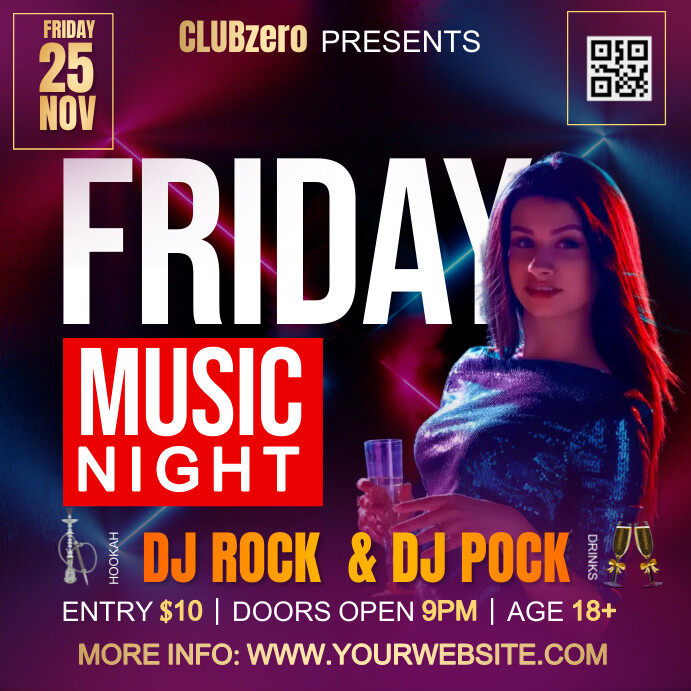 party poster Template | PosterMyWall