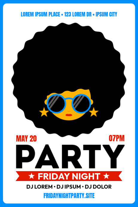 PARTY POSTER Template | PosterMyWall
