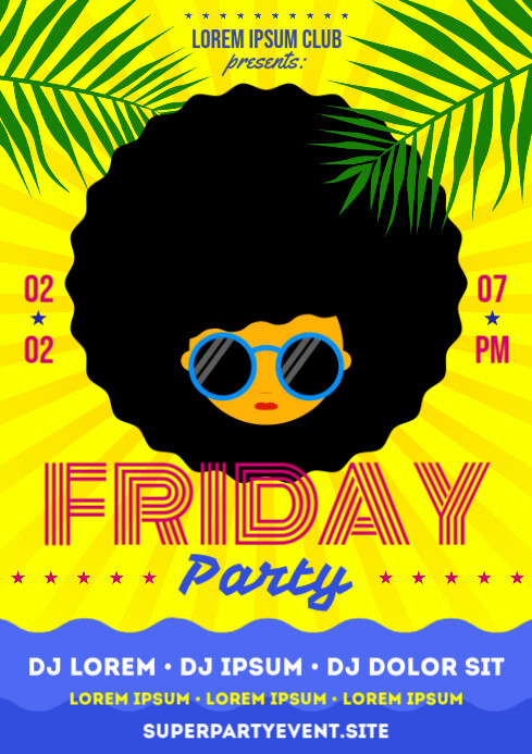 PARTY POSTER Template | PosterMyWall