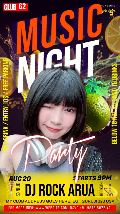 party poster Templat | PosterMyWall