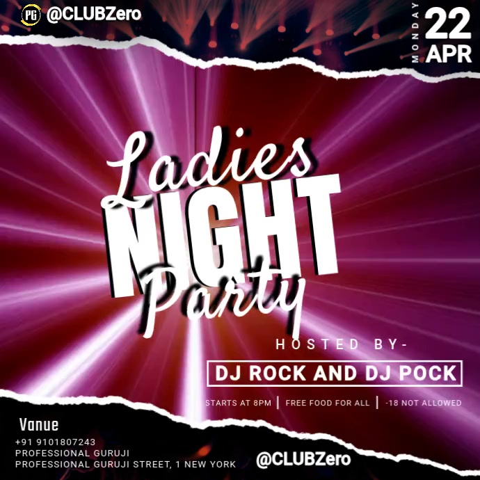 party poster Template | PosterMyWall