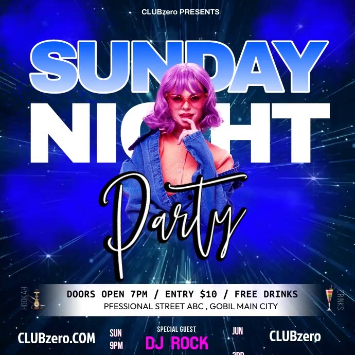 party poster Template | PosterMyWall