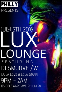 Glow Party Flyer Template | PosterMyWall