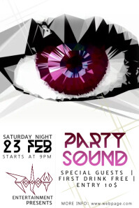 Free Party Flyer Template | PosterMyWall