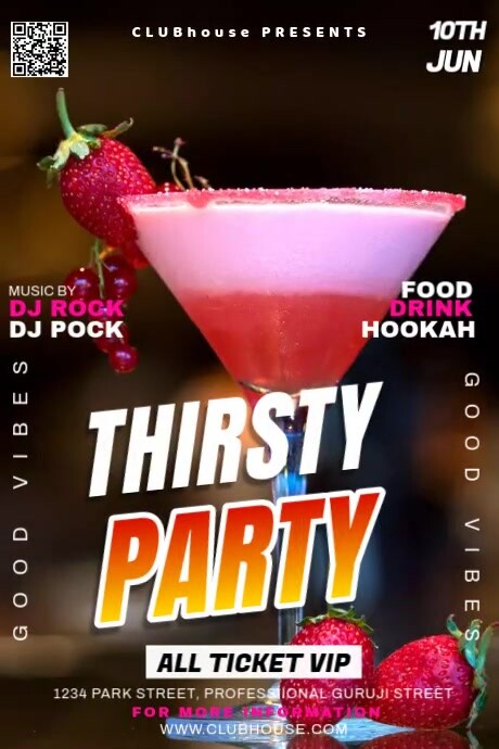 party poster template | PosterMyWall