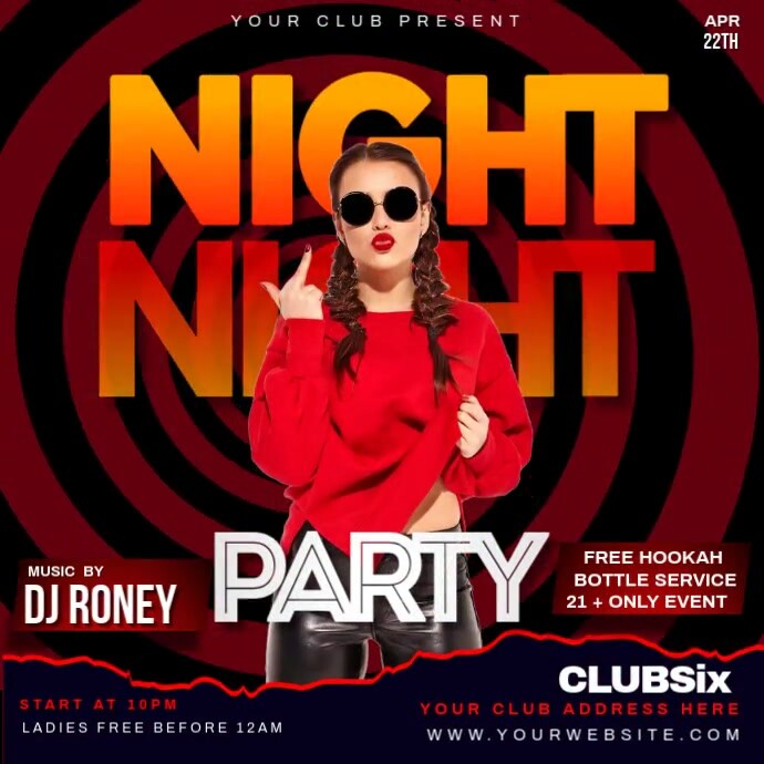 party poster template | PosterMyWall