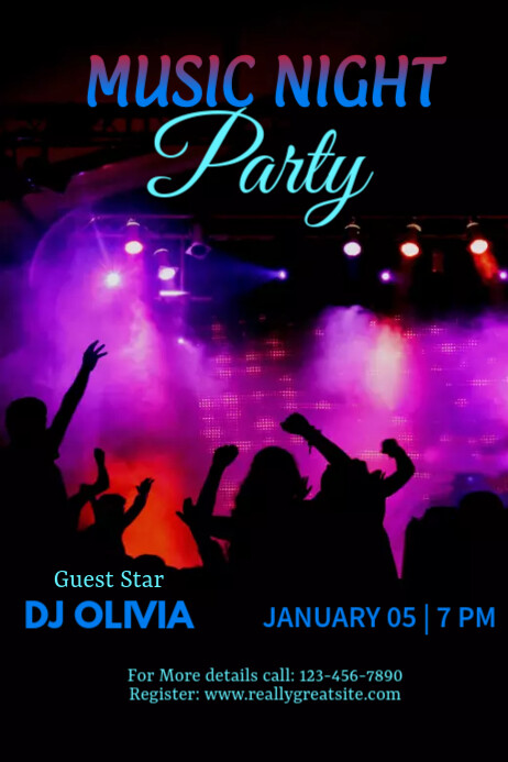 Party Poster Template | PosterMyWall