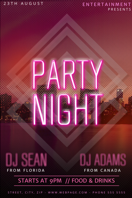 Party Flyer Template | PosterMyWall