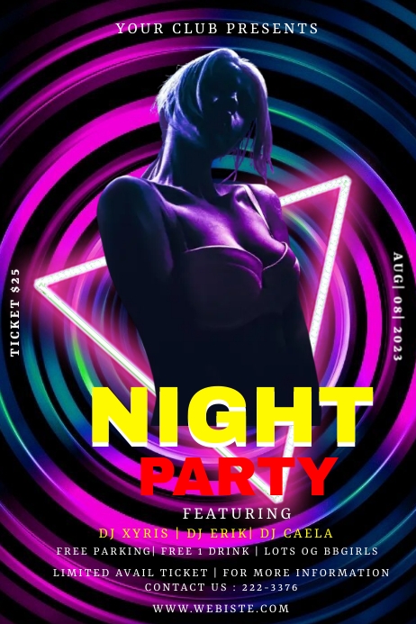 Copy of PARTY POSTER.E | PosterMyWall