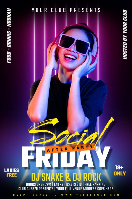 PARTY POSTER.KC Template | PosterMyWall