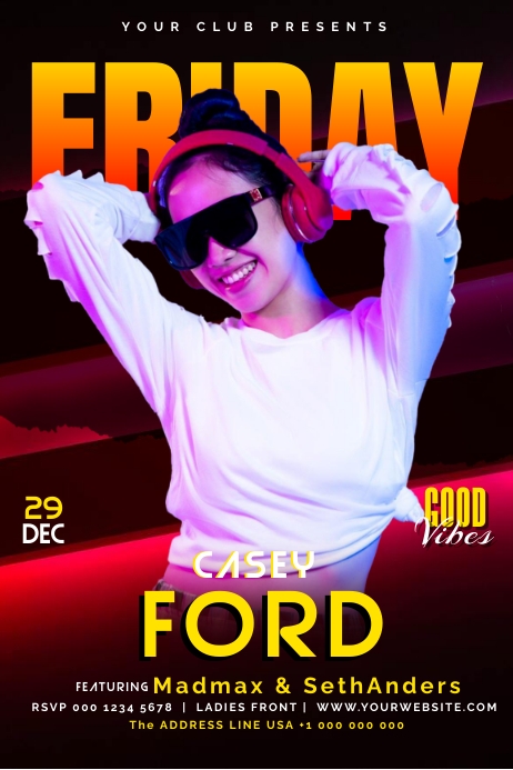 PARTY POSTER.KC Template | PosterMyWall