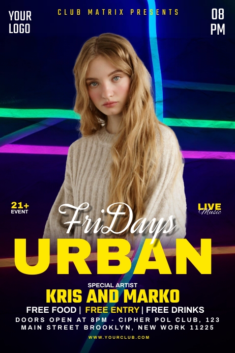 PARTY POSTER.KC Template | PosterMyWall