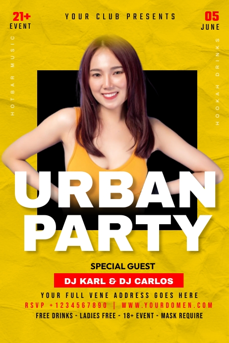 PARTY POSTER.KC Template | PosterMyWall