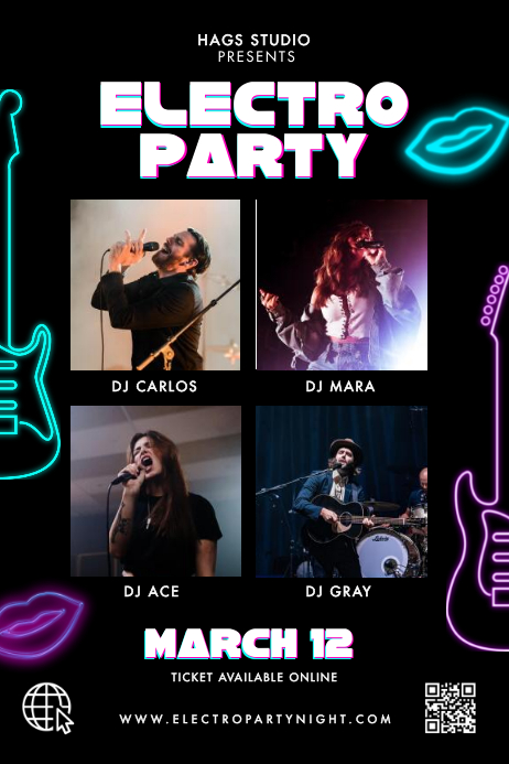 PARTY POSTER.KC Template | PosterMyWall