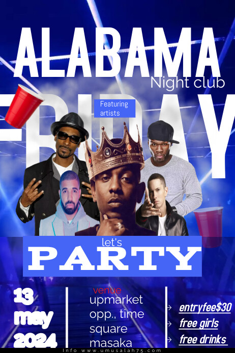 Party posters Template | PosterMyWall